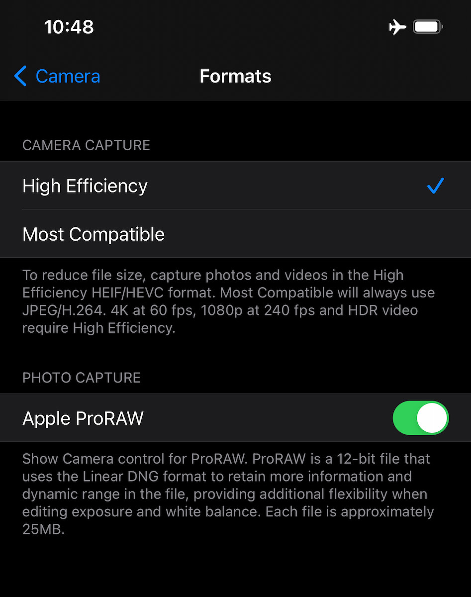 Erste Erfahrungen mit Apple ProRAW